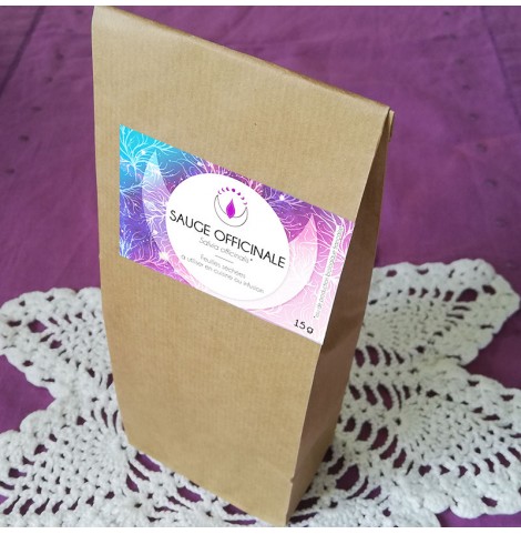 Feuilles de sauge séchées